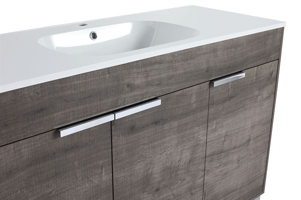 bellaterra-home.com | bathroom vanities > 51 in. Single Vanity in Gray ...